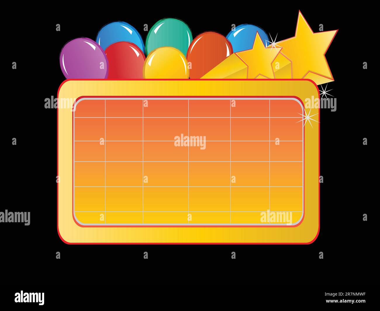 Blank neon sign with text space Stock Vector Image & Art - Alamy