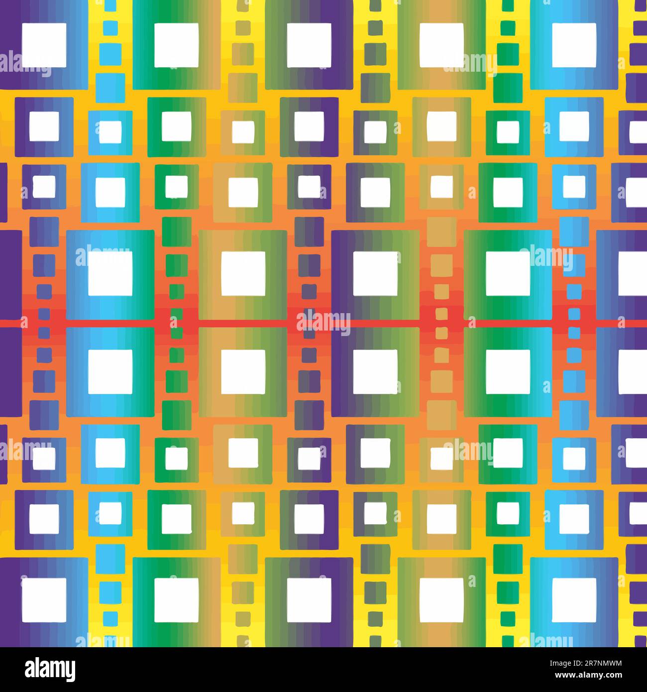 Abstract background of colorful seamless grid pattern Stock Vector ...