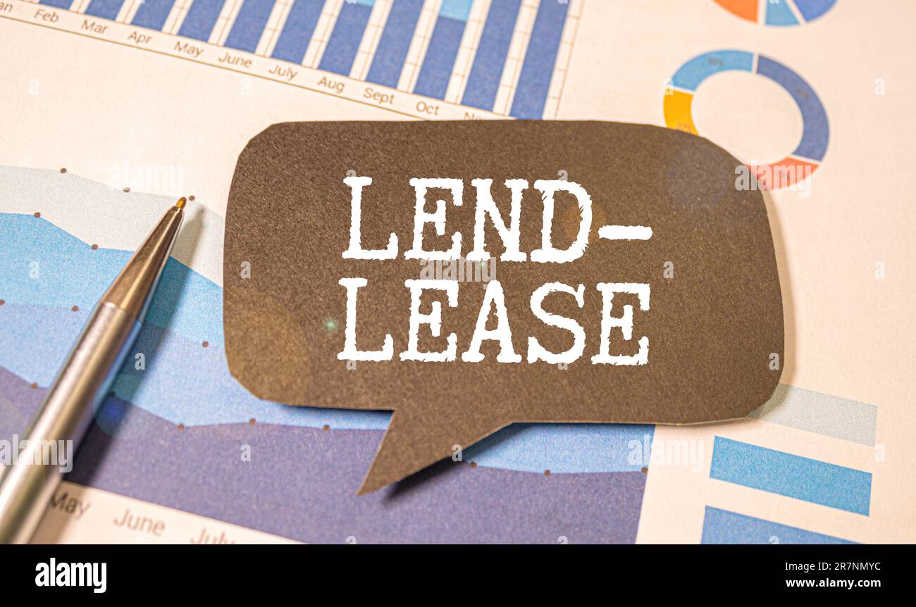Business legal document concept : Pen and glasses on a lease agreement ...