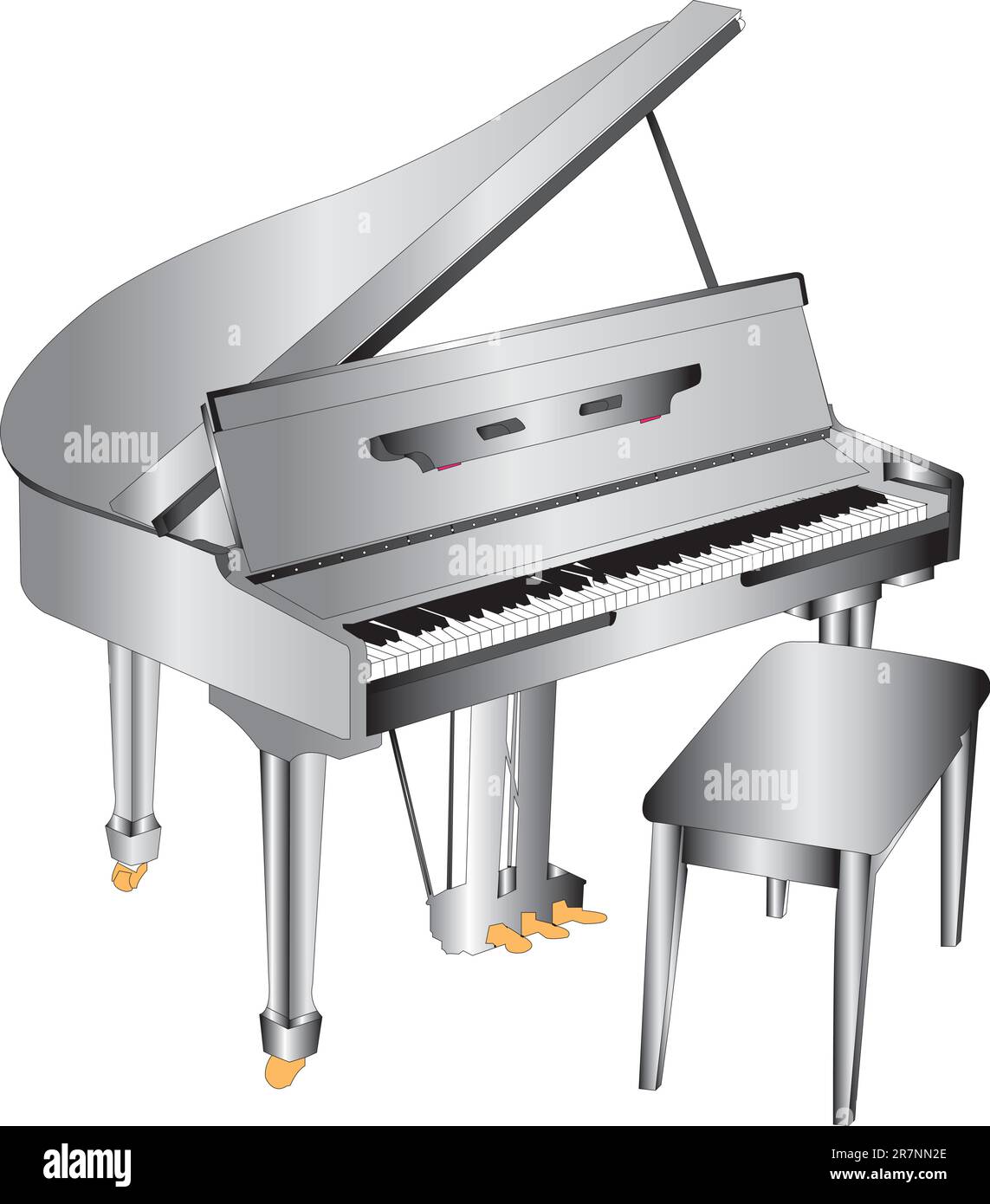 piano - vector Stock Vector Image & Art - Alamy