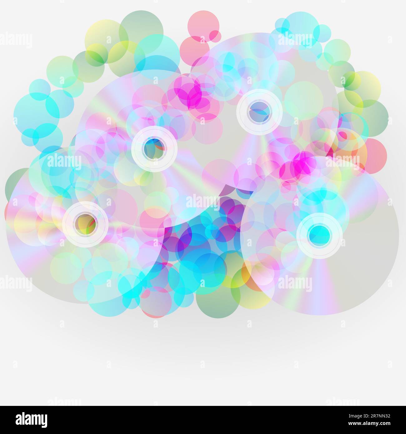 Pastel color bubbles Stock Vector Images - Alamy