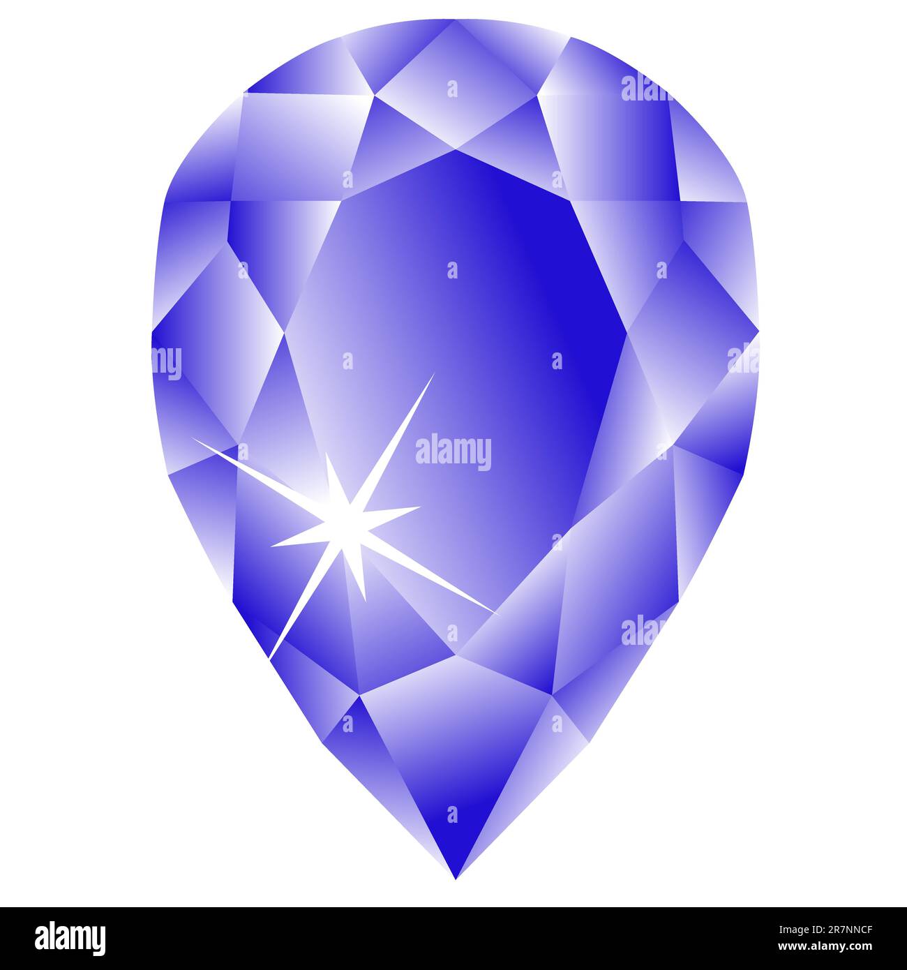 marquise stone against white background, abstract vector art ...