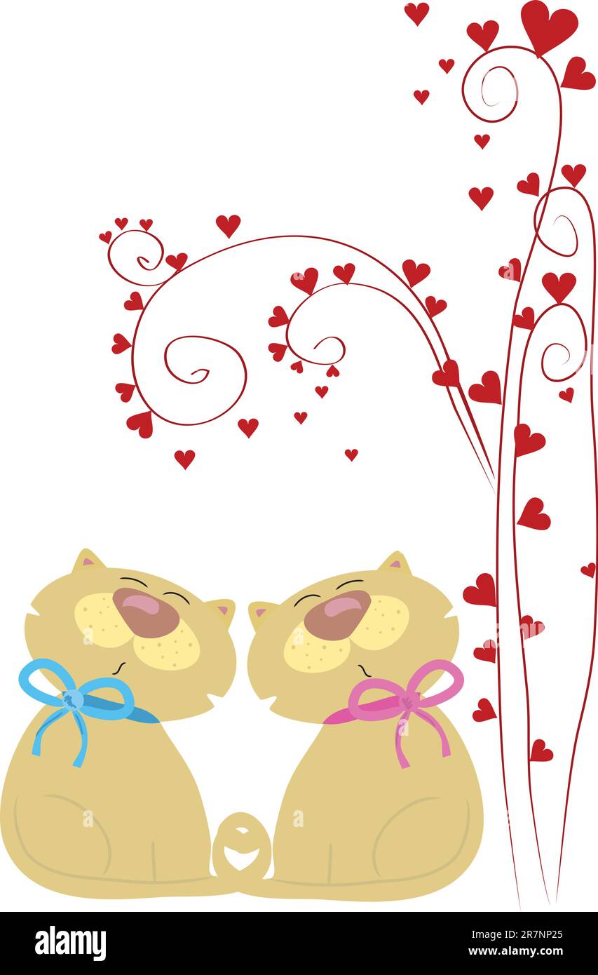 Beautiful feline Stock Vector Images - Alamy