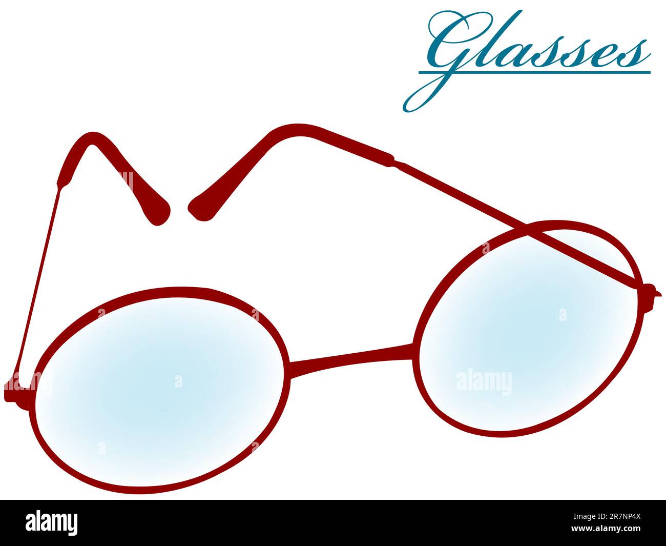 Round Glasses Clip Art