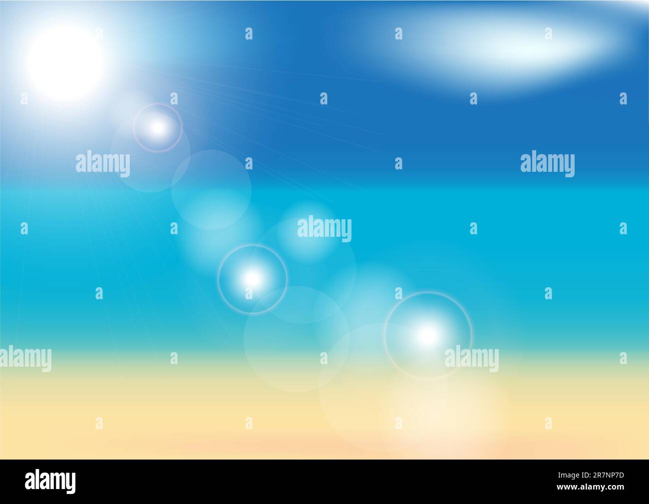 Daytime sunny sunshine Stock Vector Images - Alamy