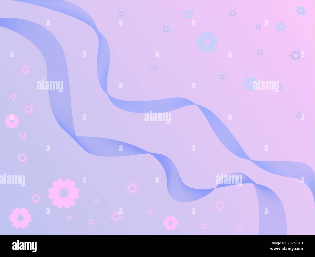 Pink winding ribbon Stock Vector Images - Alamy
