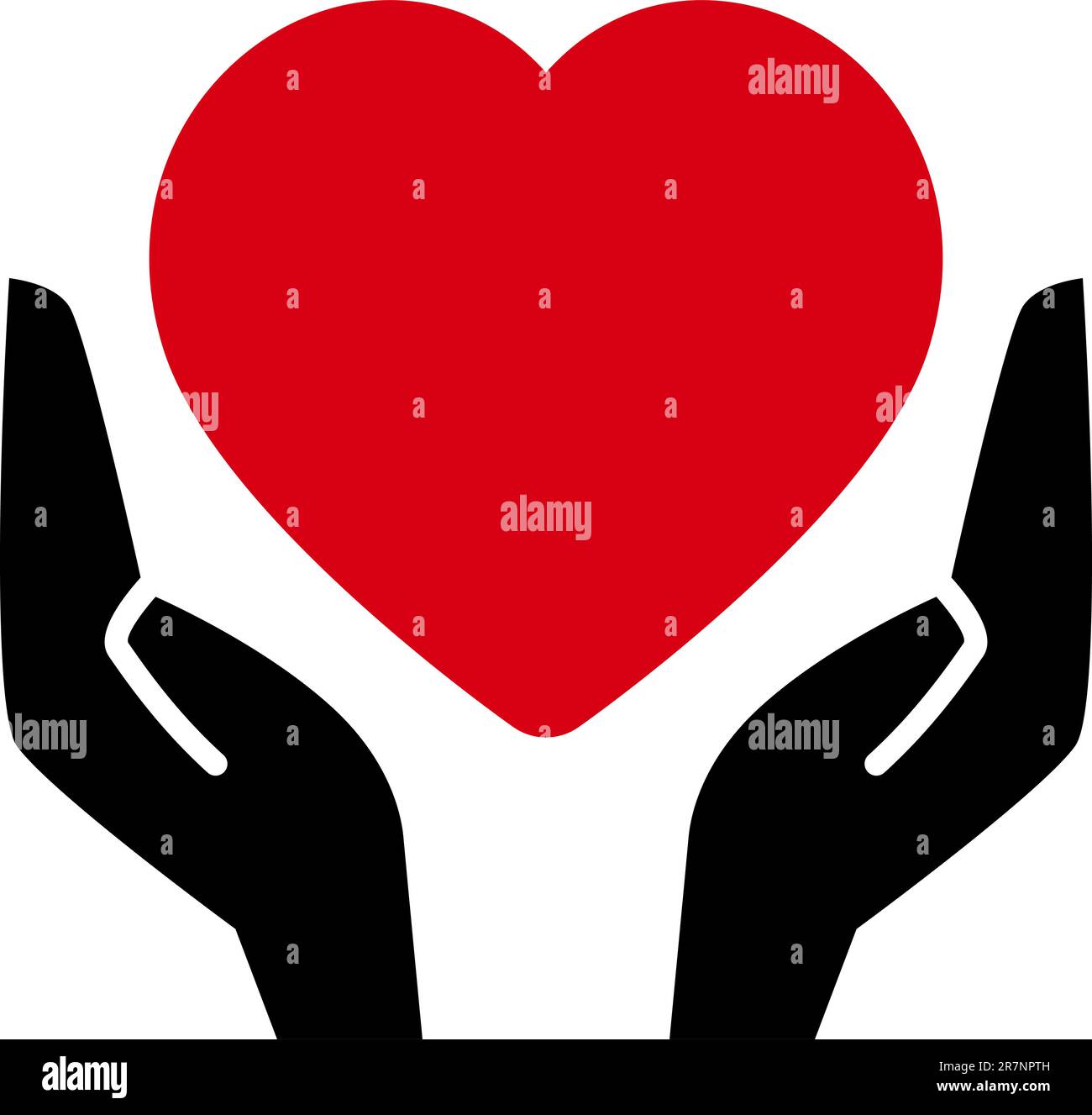 Women heart hands Stock Vector Images - Alamy