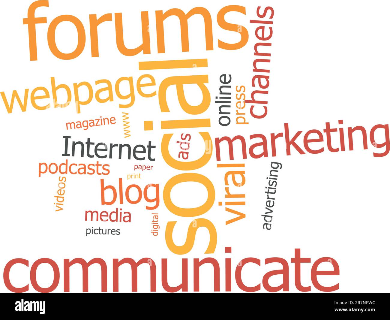 Video marketing word Stock Vector Images - Alamy