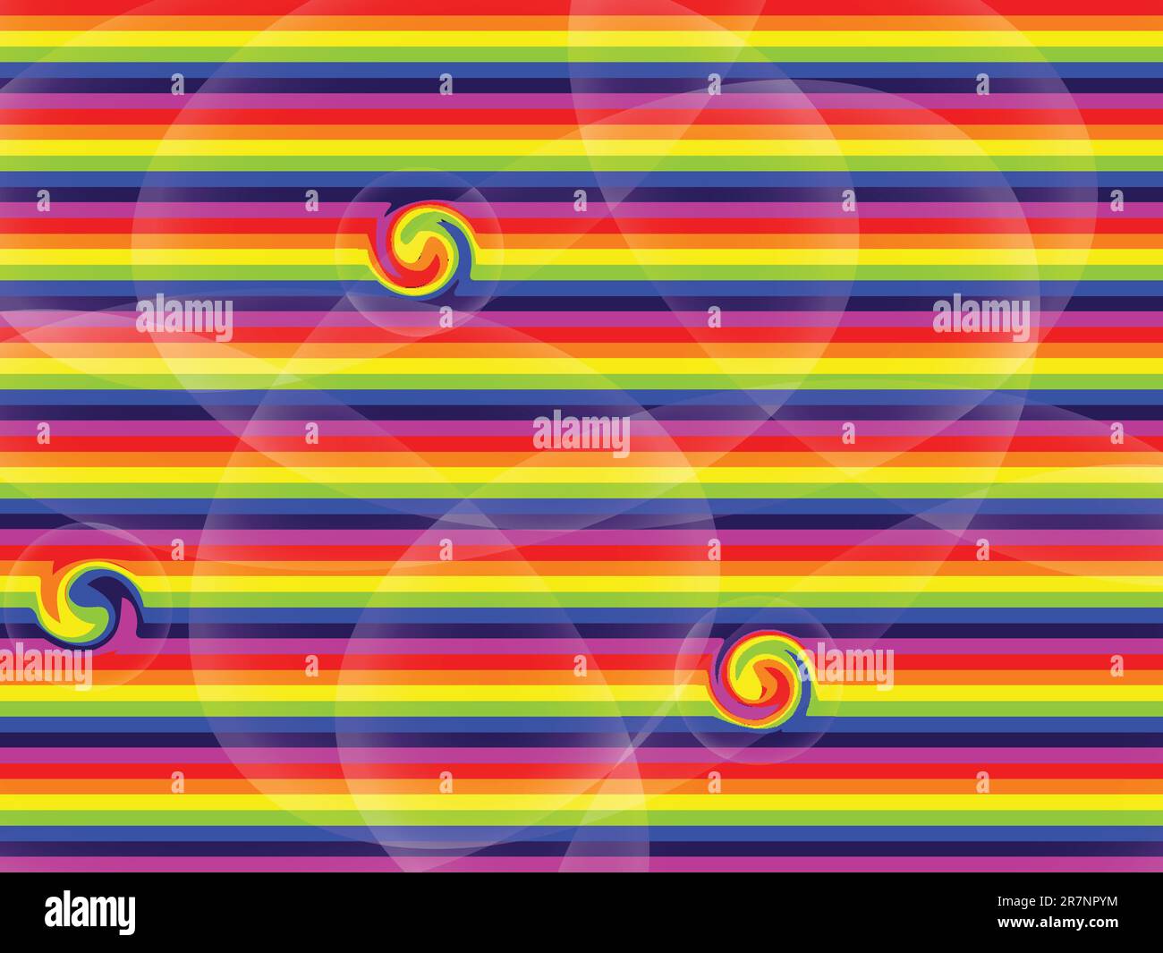 rainbow mixed texture, abstract vector art illustration Stock Vector ...
