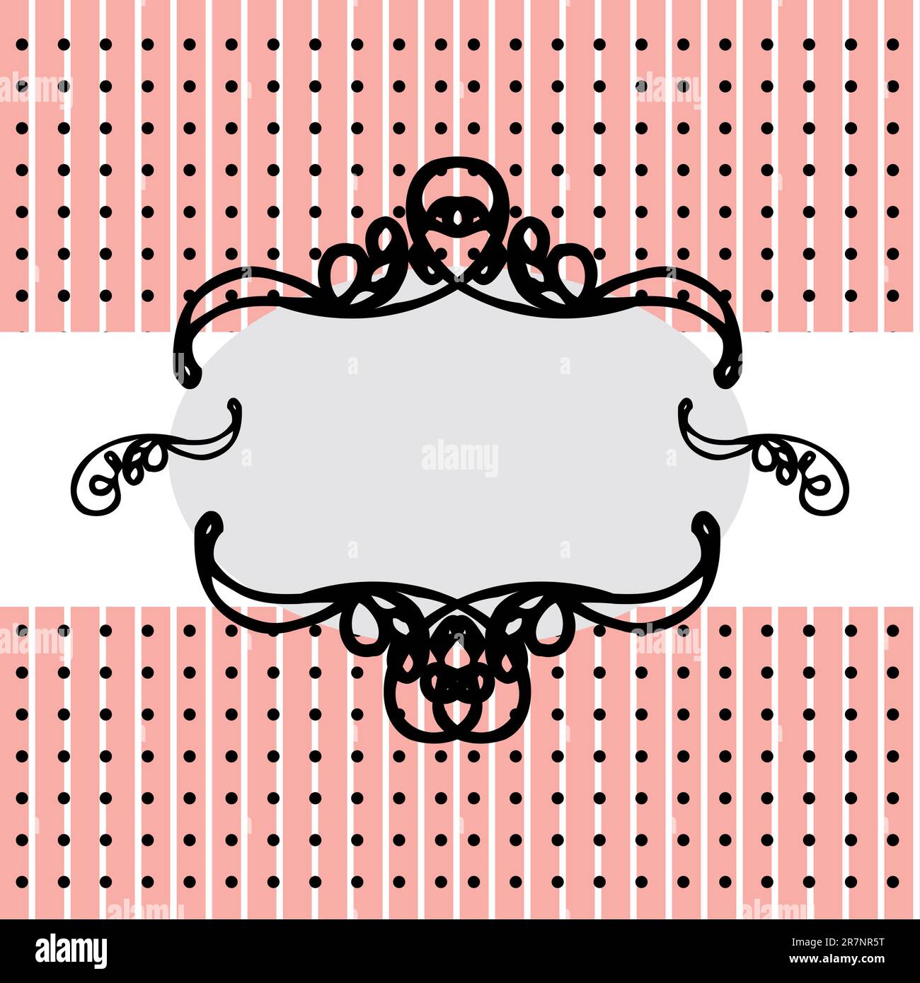 Template frame design for greeting card Stock Vector Image & Art - Alamy