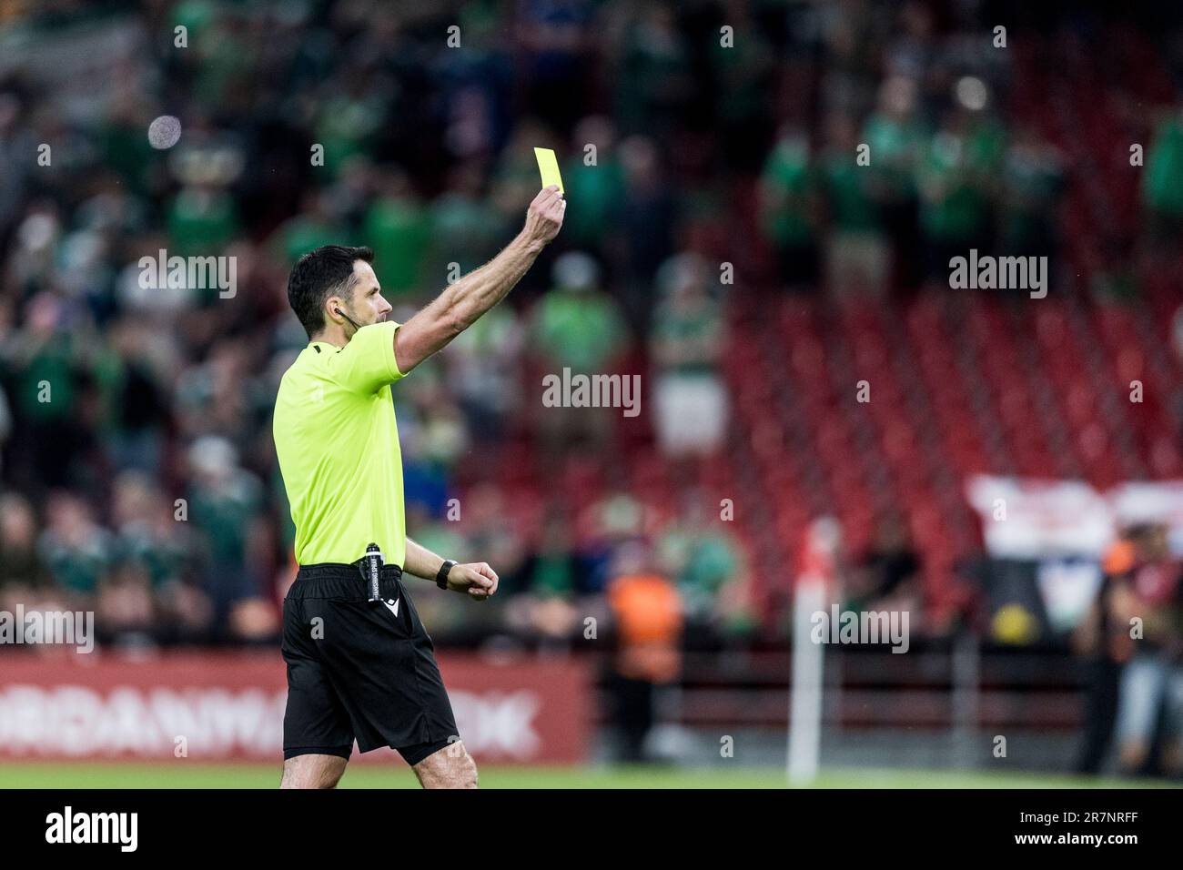 Copenhagen, Denmark. 16th June, 2023. Referee Daniel Stefanski seen ...