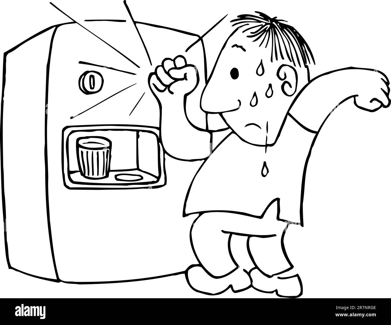 Man beating Stock Vector Images - Alamy