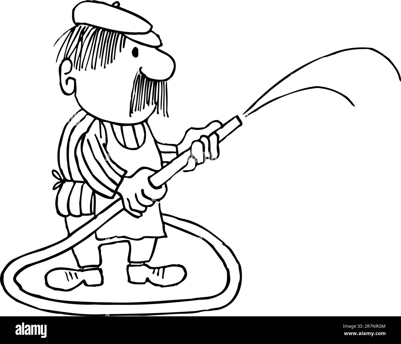 Yard keeper Black and White Stock Photos & Images - Alamy