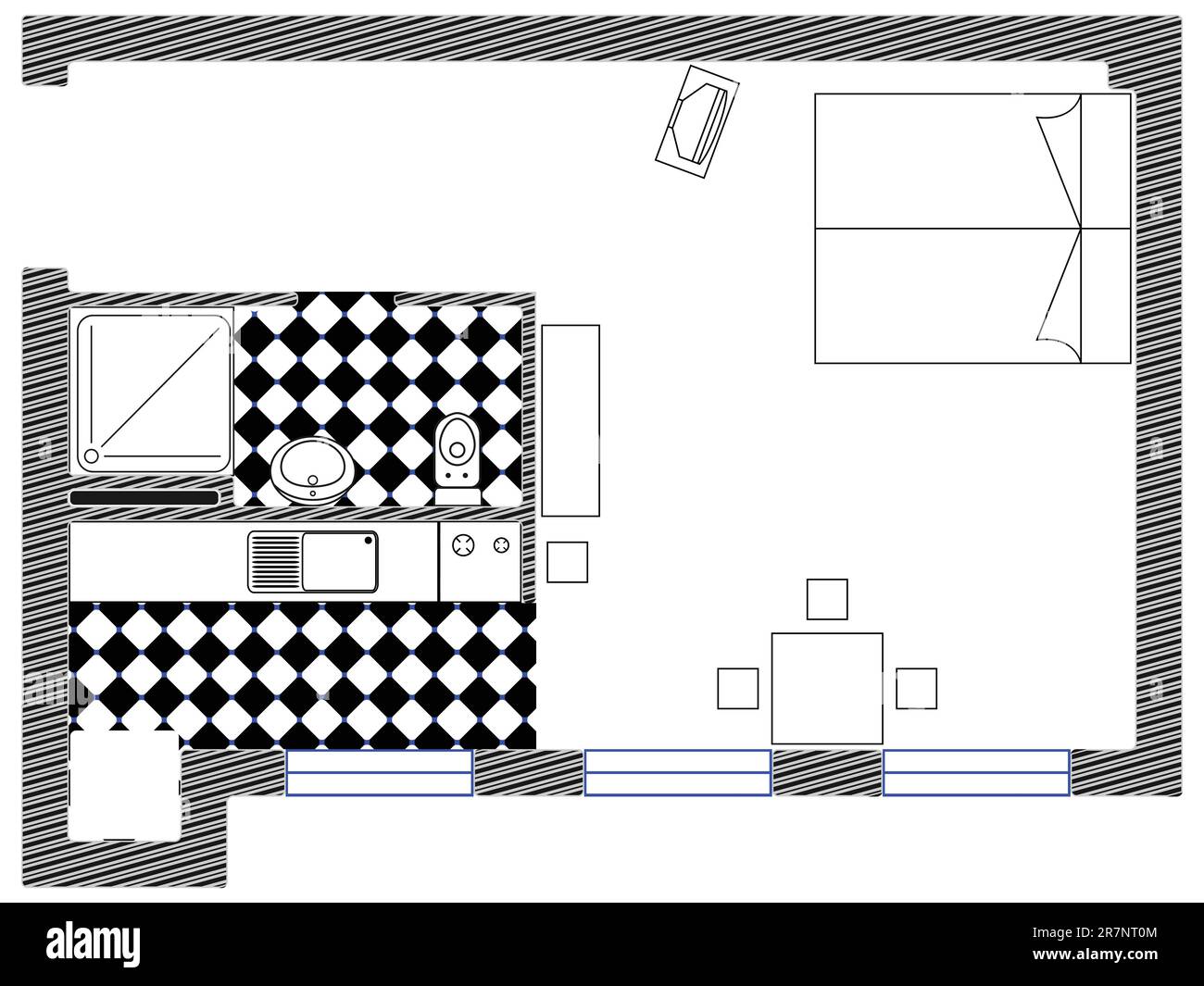 Abstract image of building detail Cut Out Stock Images & Pictures - Alamy