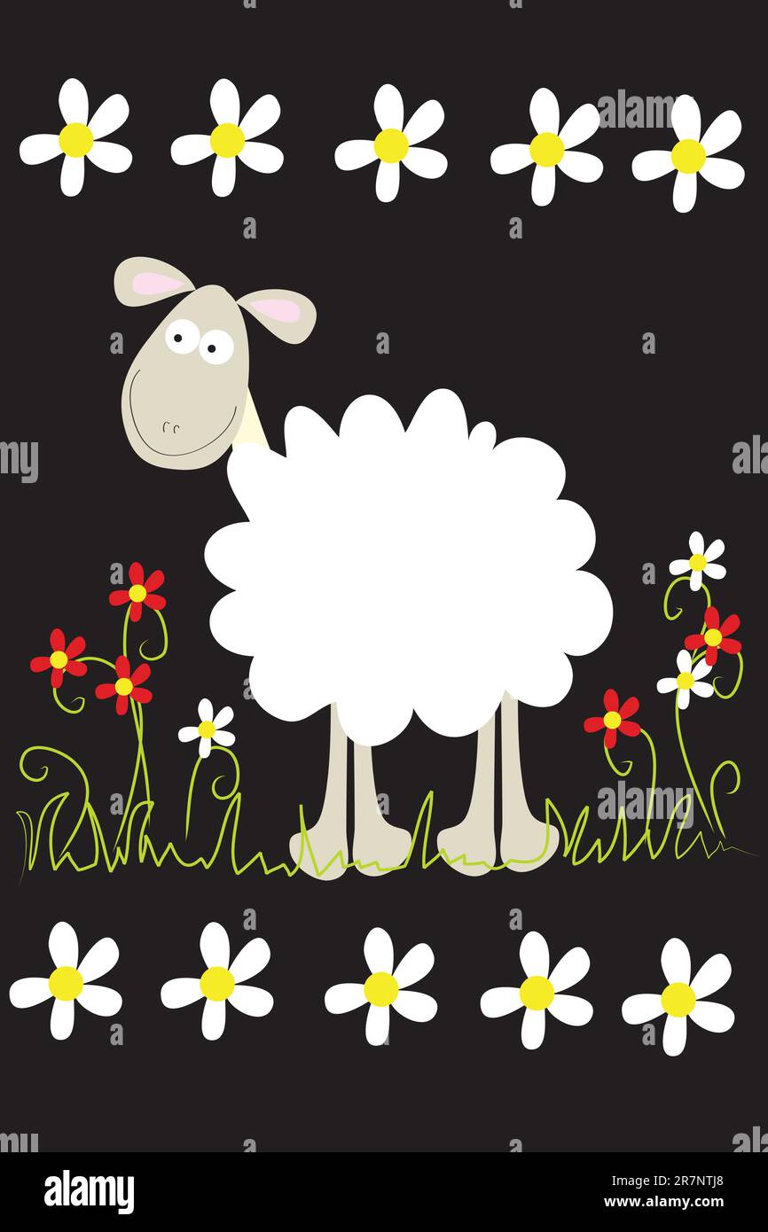 Beautiful field field Stock Vector Images - Alamy