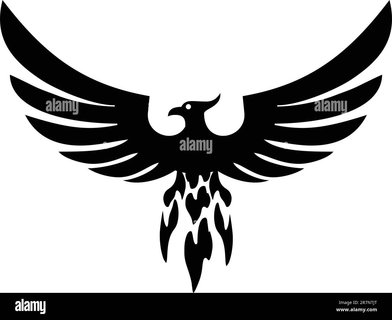 Phoenix Bird Wings Vector Stock Vector Image And Art Alamy