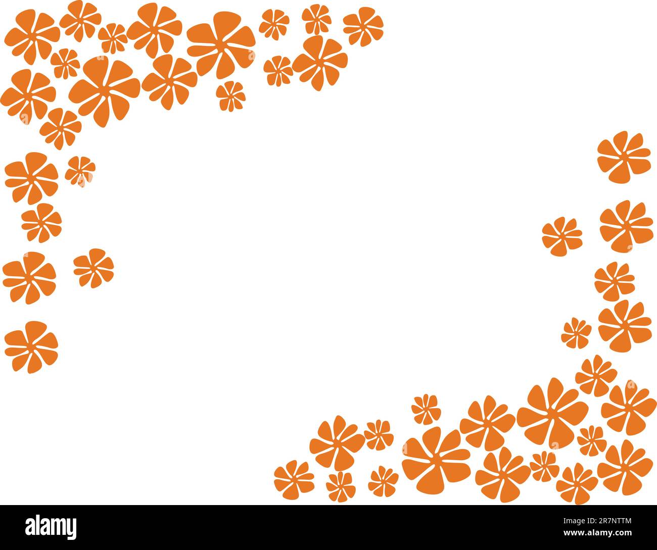 colorful spring flowers vector illustration Stock Vector Image & Art ...