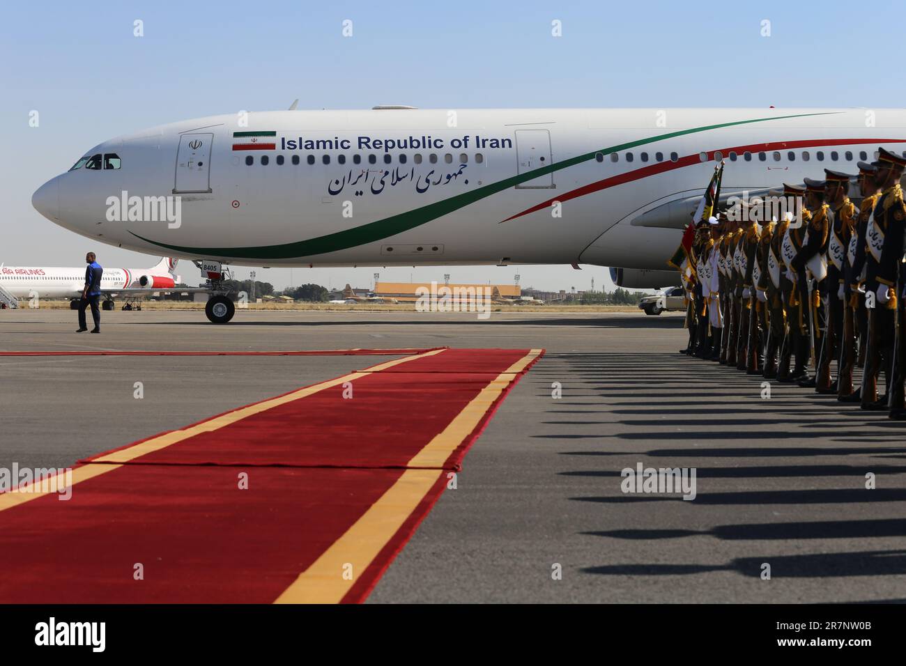 Tehran, Tehran, Iran. 16th June, 2023. The airplane used for traveling ...