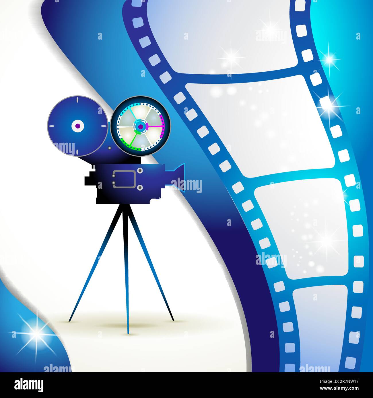 Film frames with camera Stock Vector Image & Art - Alamy
