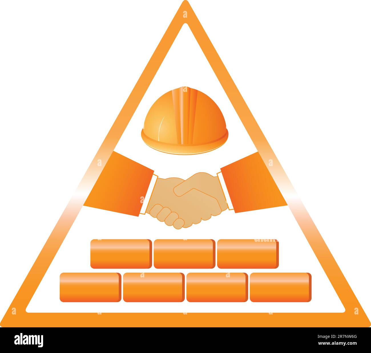 Delivery man hand shake Stock Vector Images - Alamy