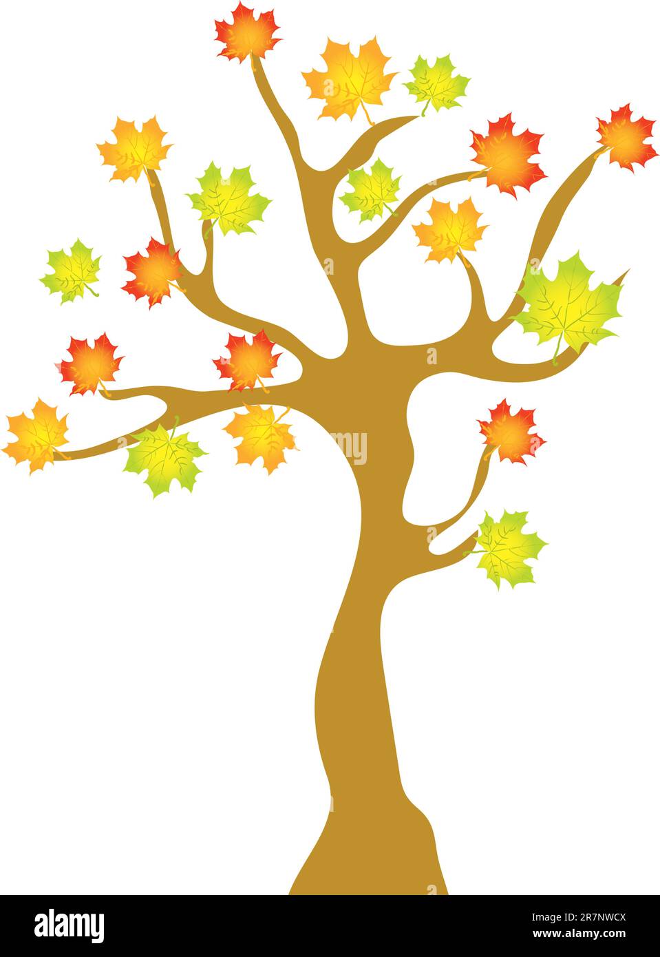 Pretty greenery Stock Vector Images - Alamy