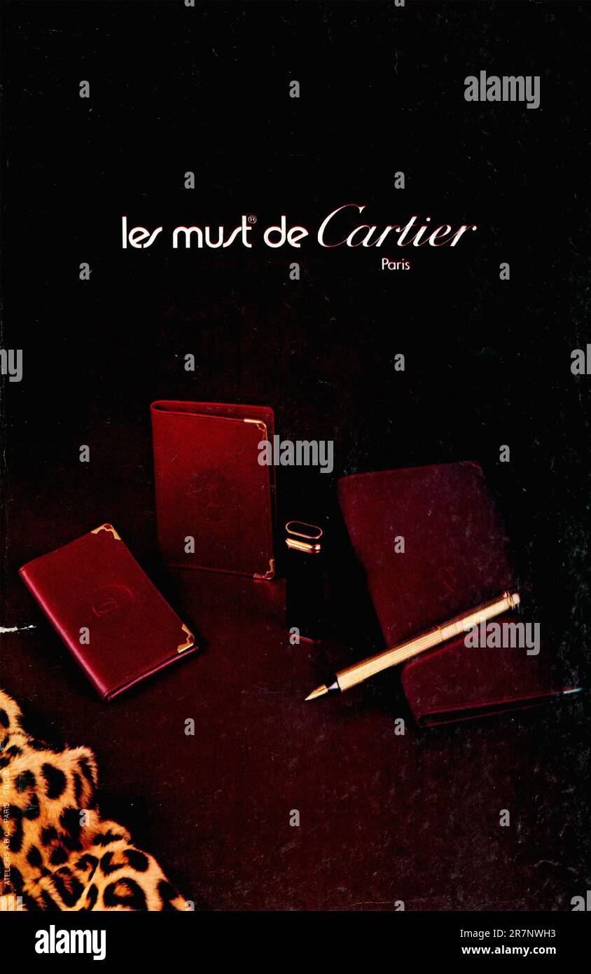 Cartier ads cartier hi-res stock photography and images - Alamy