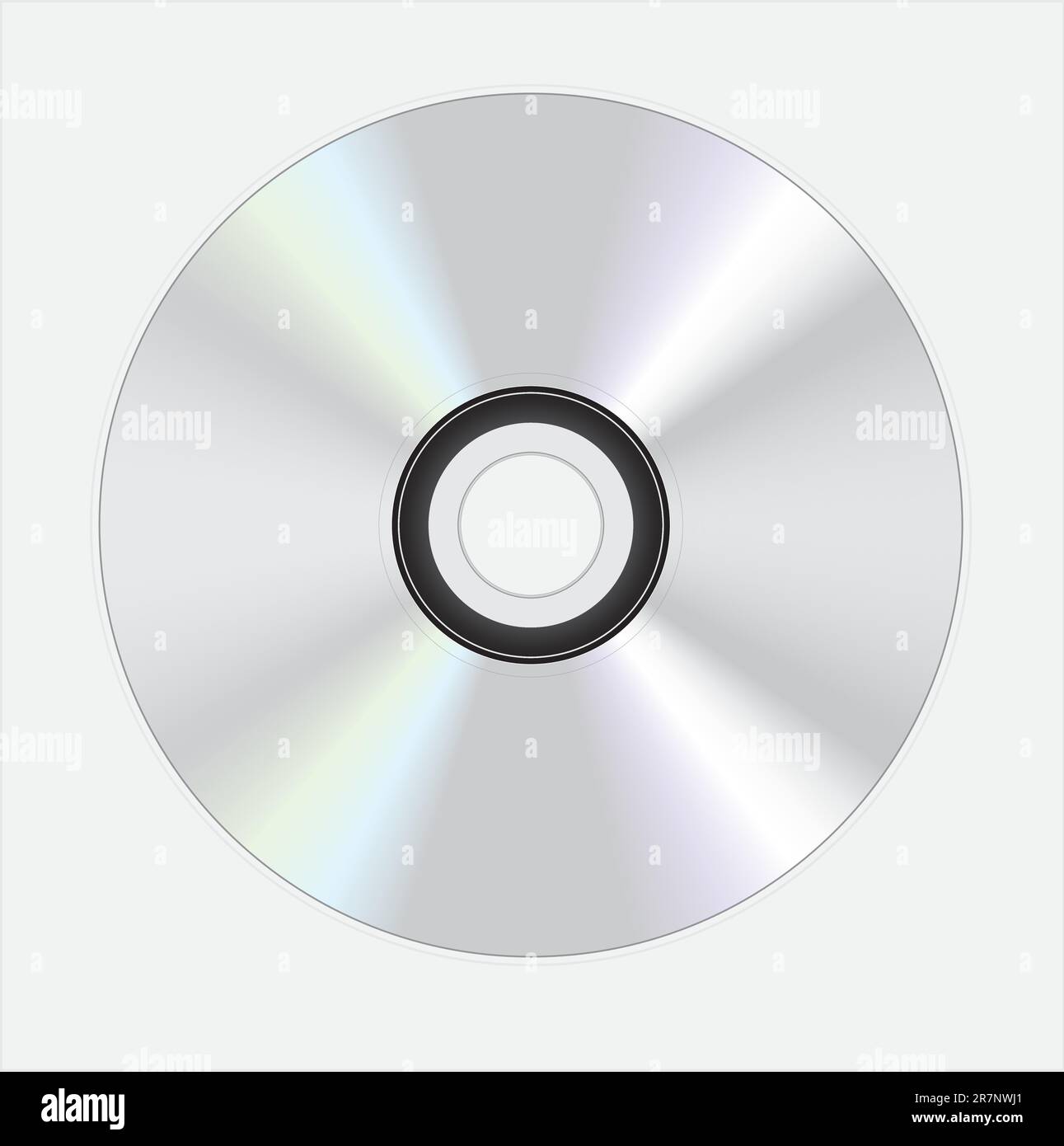 silver dvd disc on white background Stock Vector Image & Art - Alamy