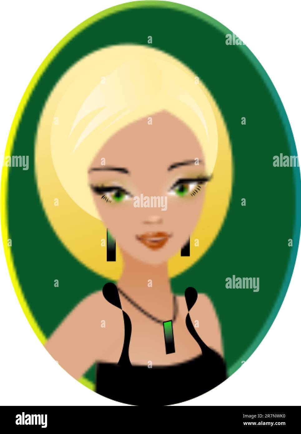 Elegant mature female person Stock Vector Images - Alamy