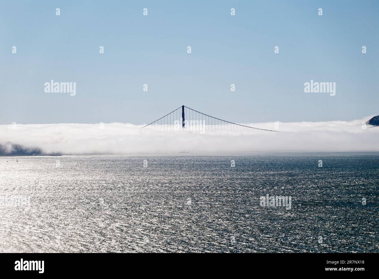 SAN FRANCISCO, CALIFORNIA - April 24, 2023: The Golden Gate Bridge is ...
