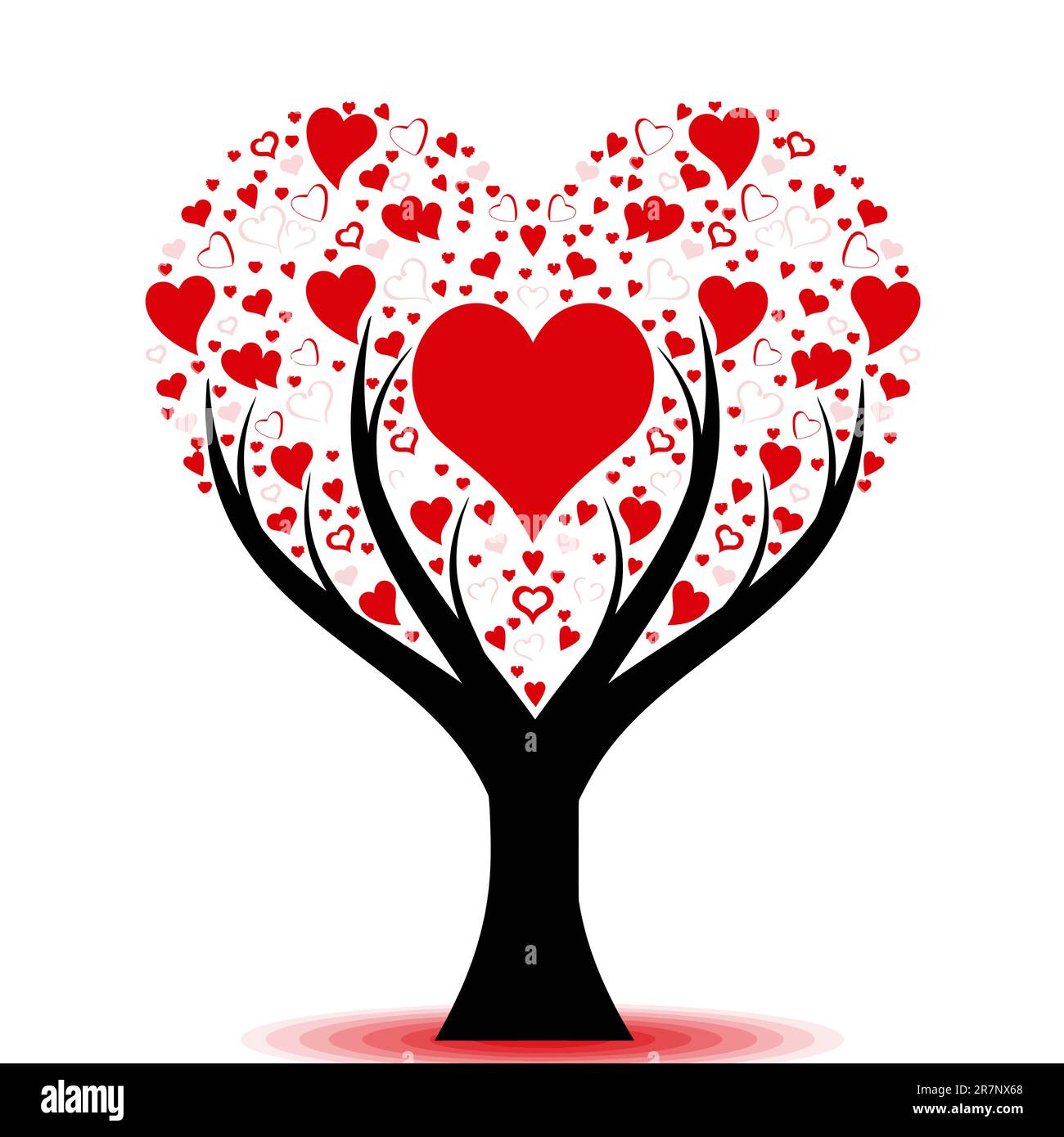 Hearts pattern Stock Vector Images - Alamy