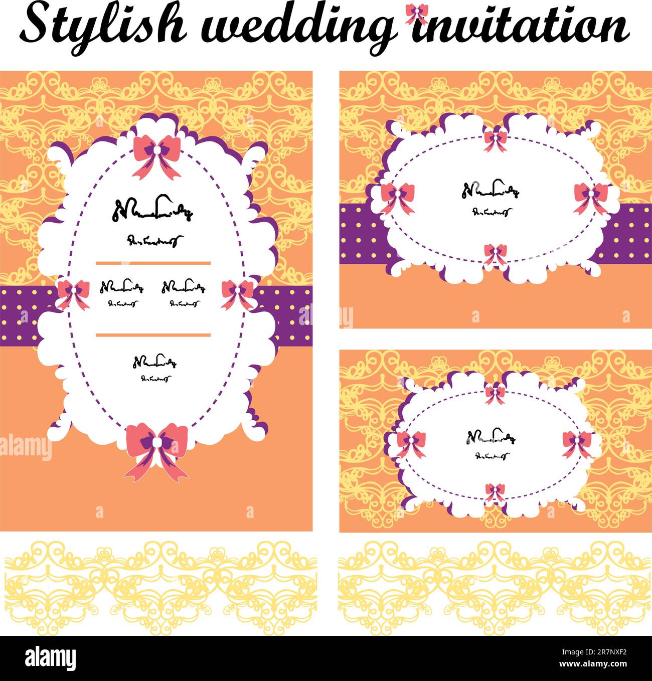 Leather label bow hi-res stock photography and images - Alamy