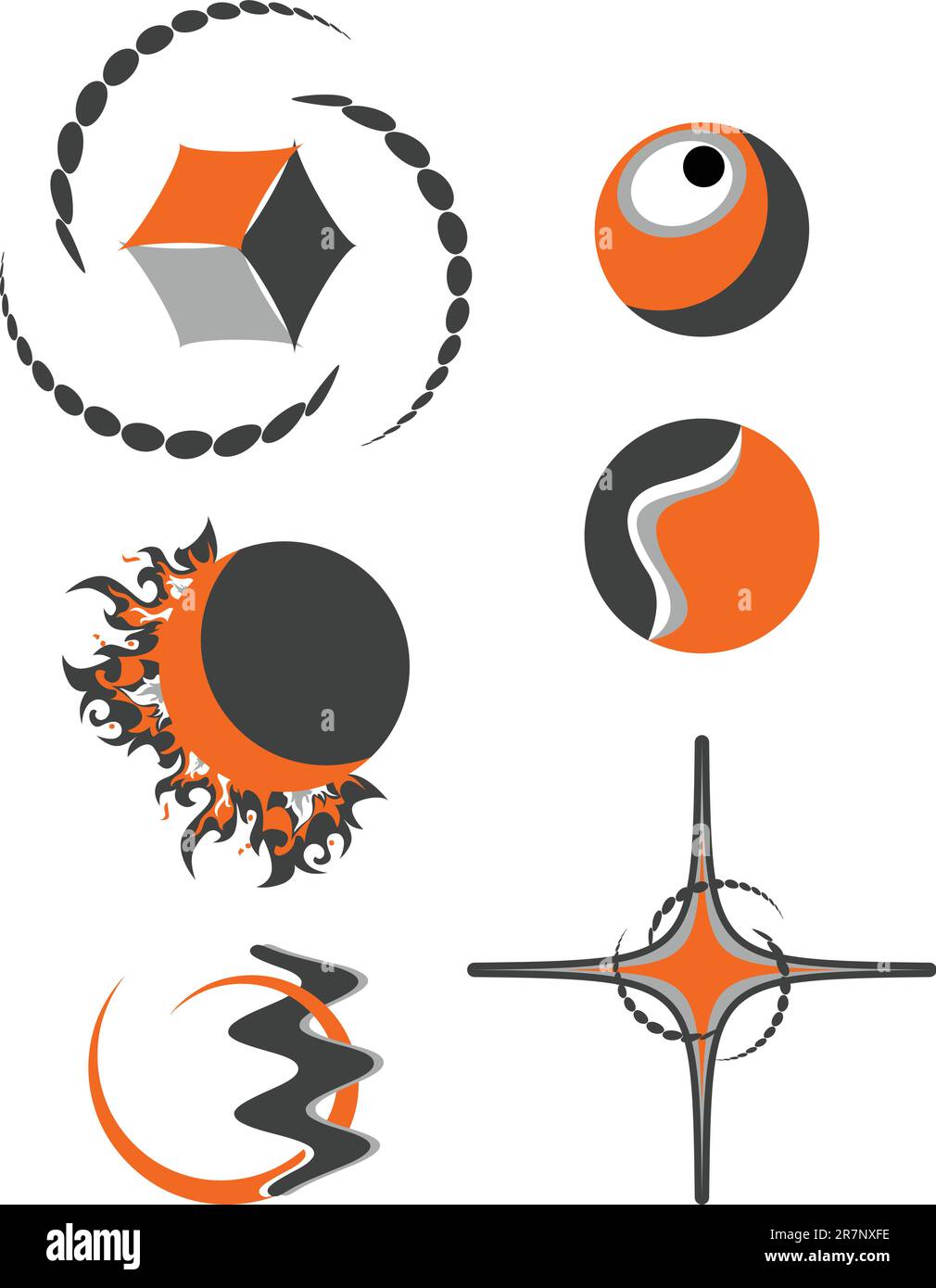 abstract logo symbols Stock Vector Image & Art - Alamy