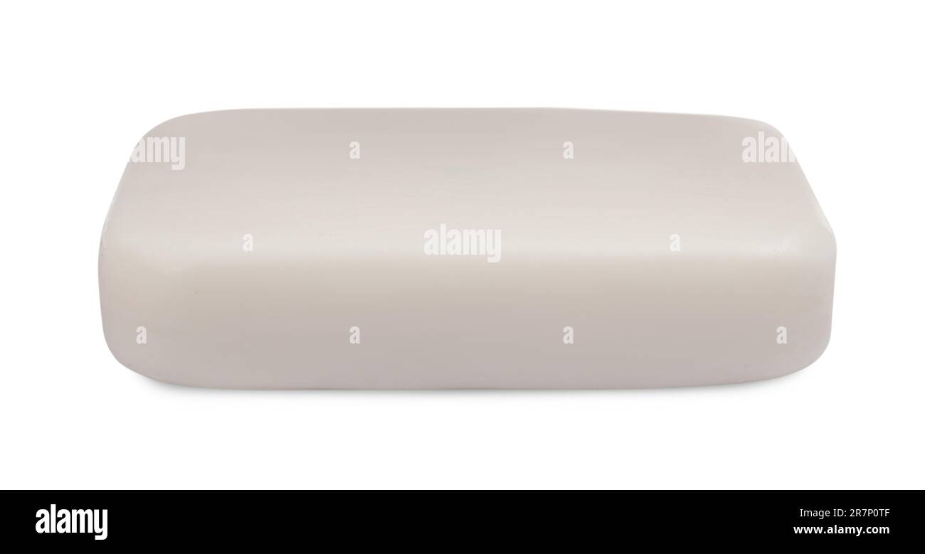Soap bar on white background. Personal hygiene Stock Photo - Alamy