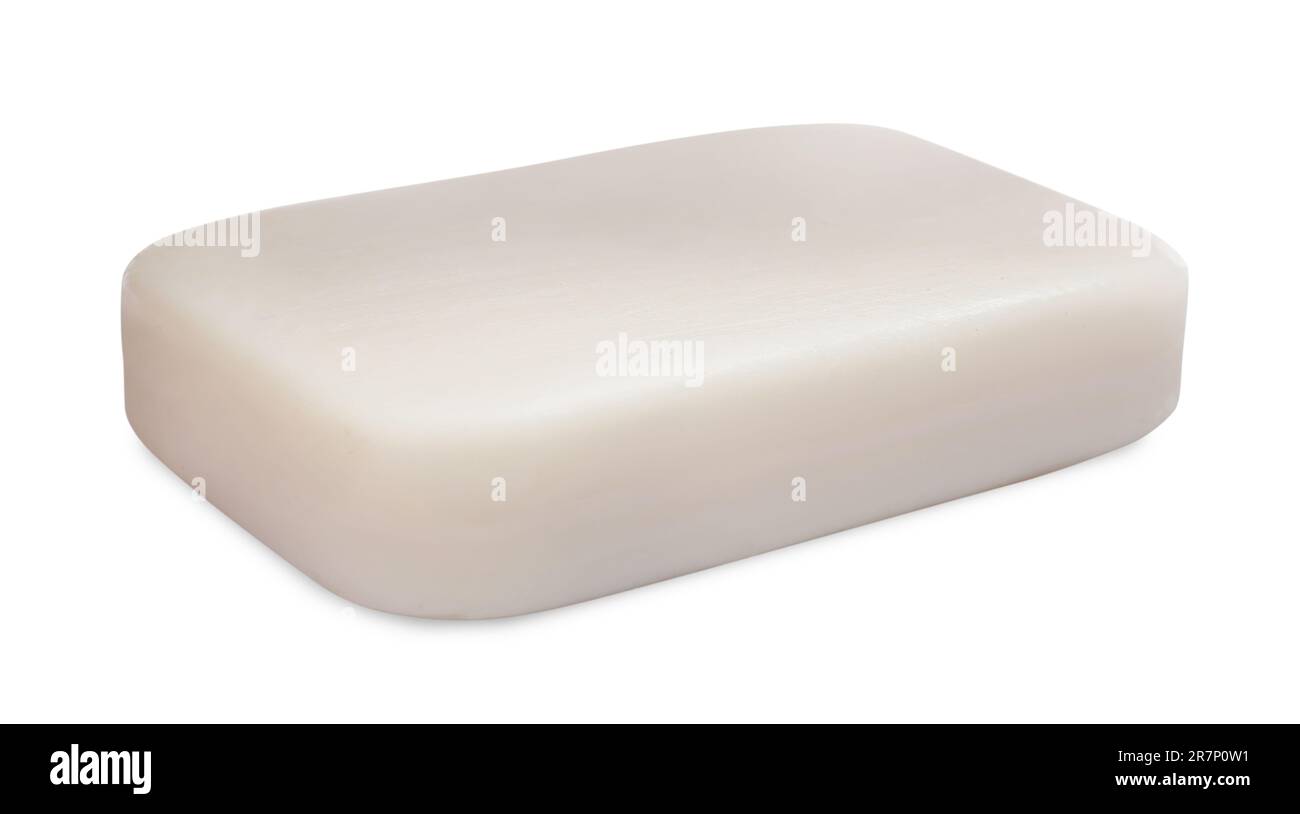 Soap bar on white background. Personal hygiene Stock Photo - Alamy