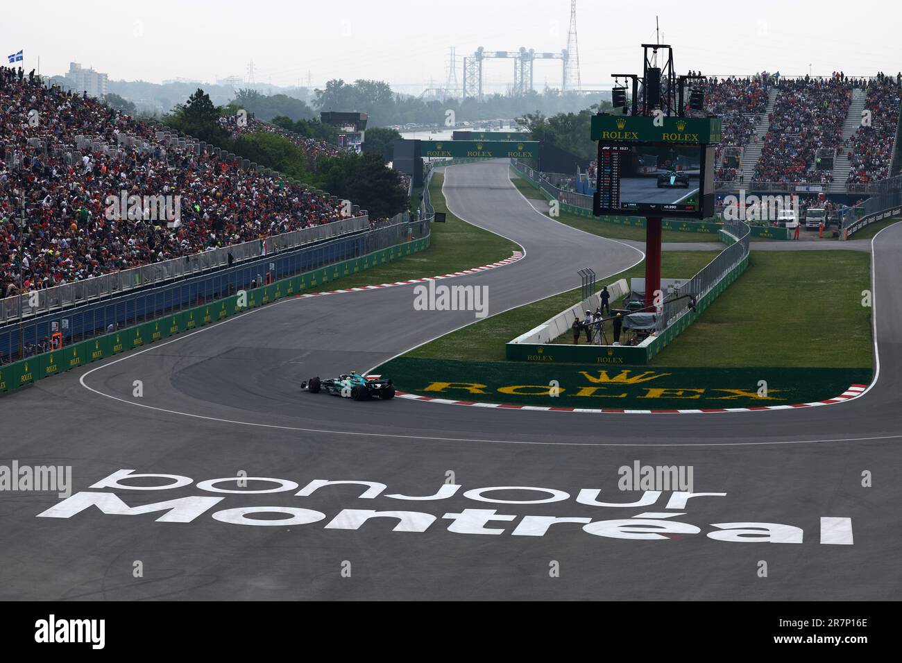 Montreal, Canada. 16th June, 2023. Fernando Alonso (ESP) Aston Martin ...