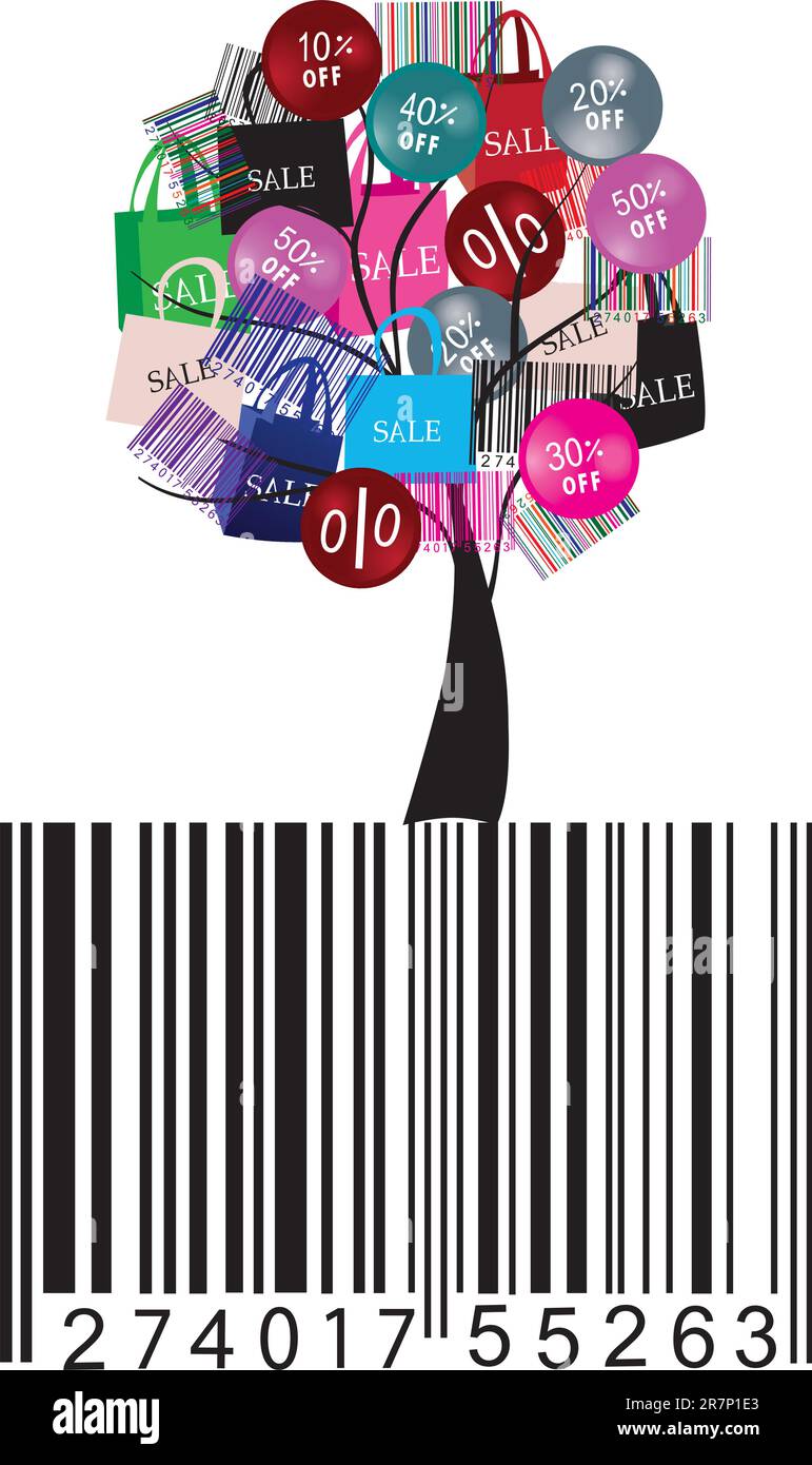 Tree barcode hi-res stock photography and images - Alamy
