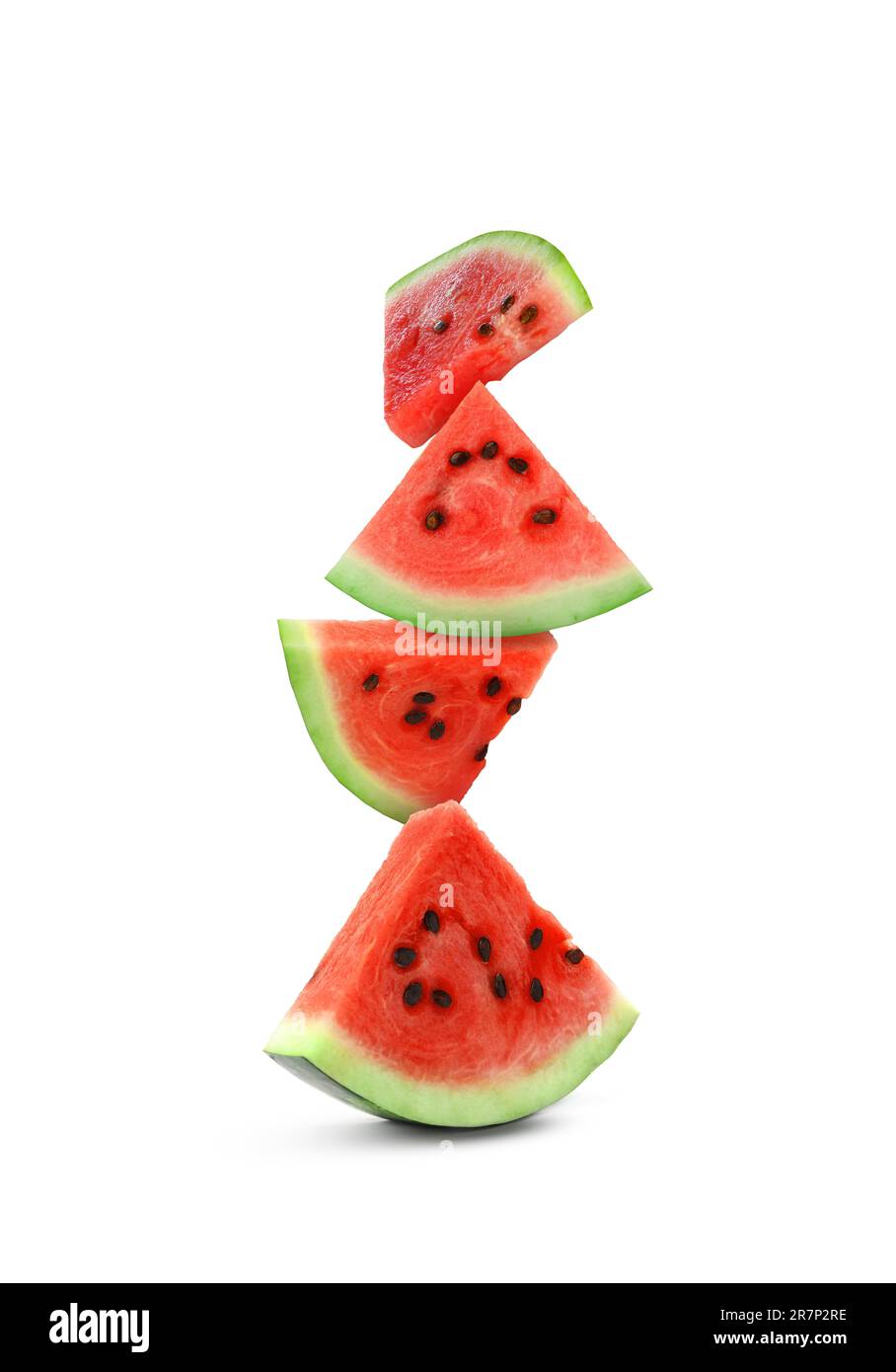 Watermelon group section slices hi-res stock photography and images - Alamy