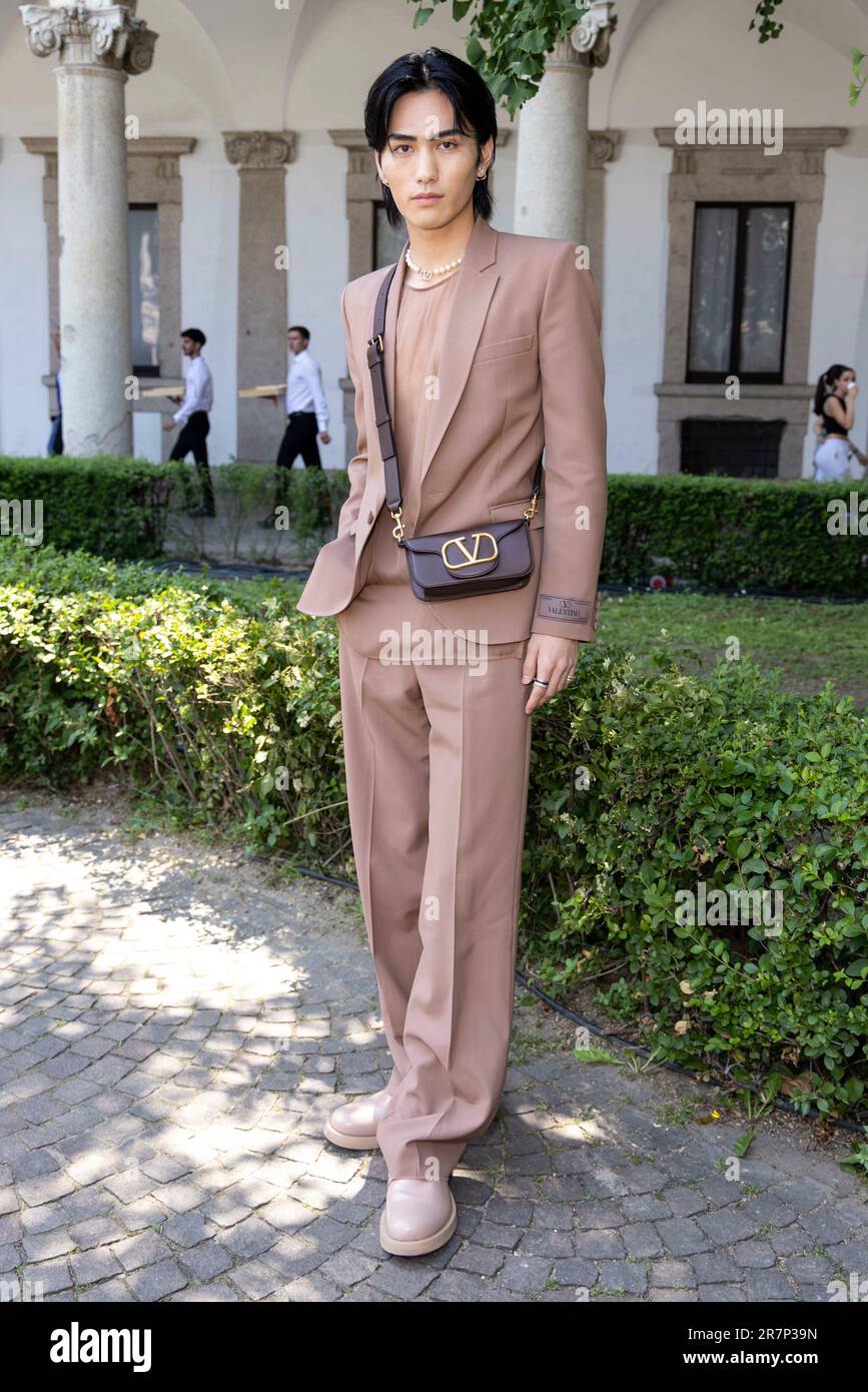 Milan, Italien. 16th June, 2023. Japanese actor Shuzo Ohira attends ...