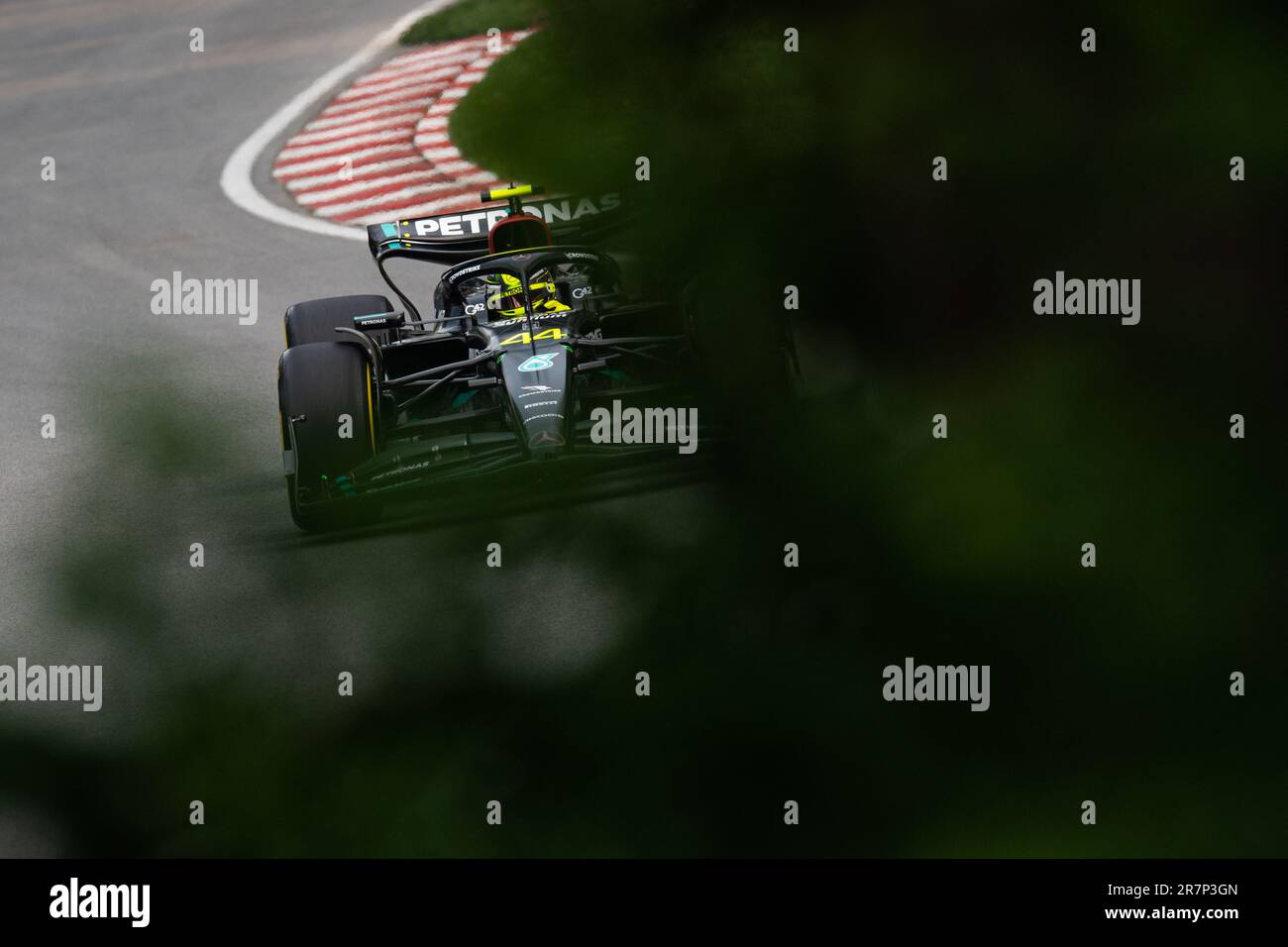 Montreal, Canada. 16th June, 2023. Lewis Hamilton (GBR) Mercedes AMG F1 W14. Formula 1 World ...