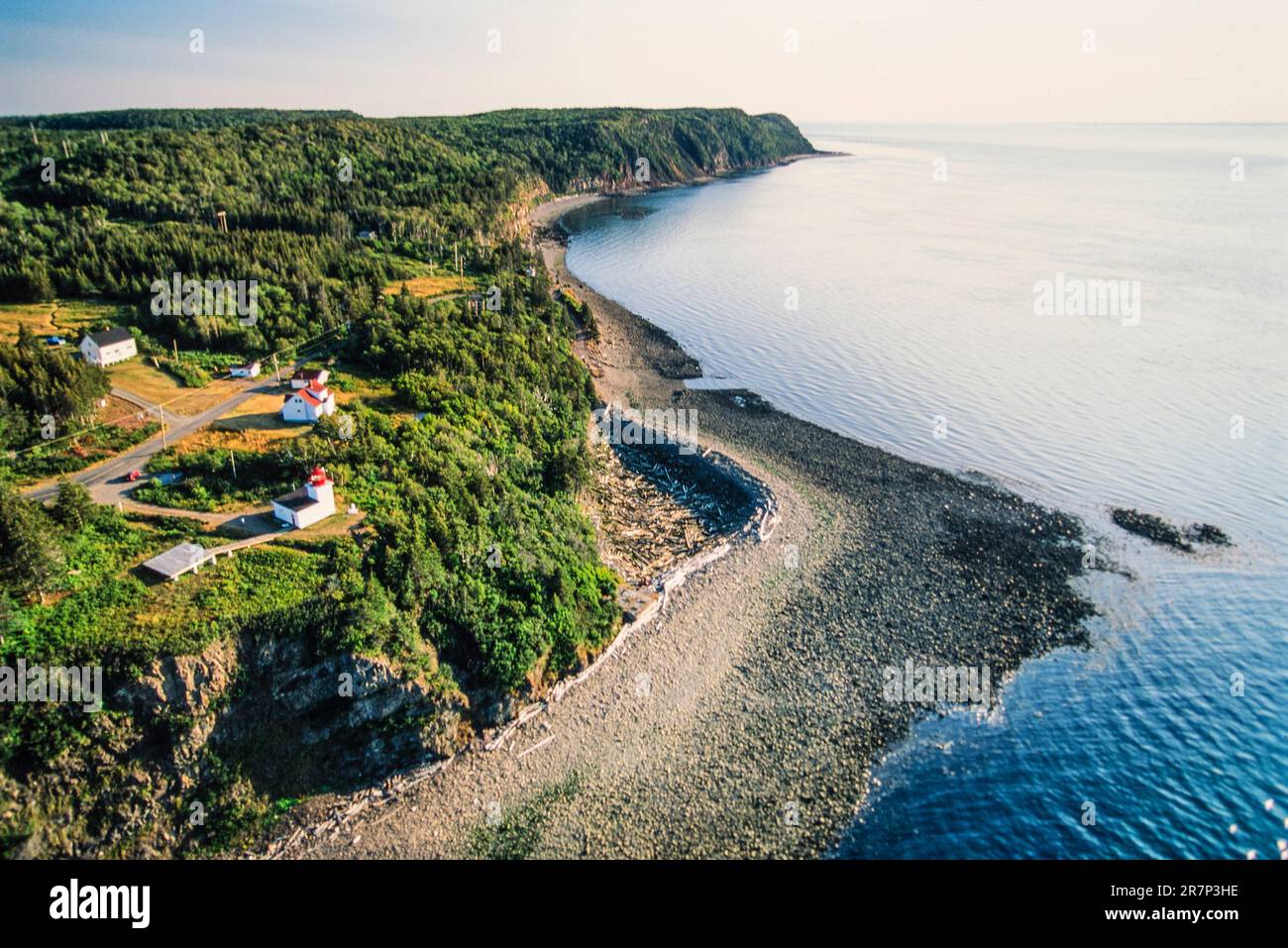 Aerial of Grand Manan Island, New Brunswick, Canada Stock Photo - Alamy