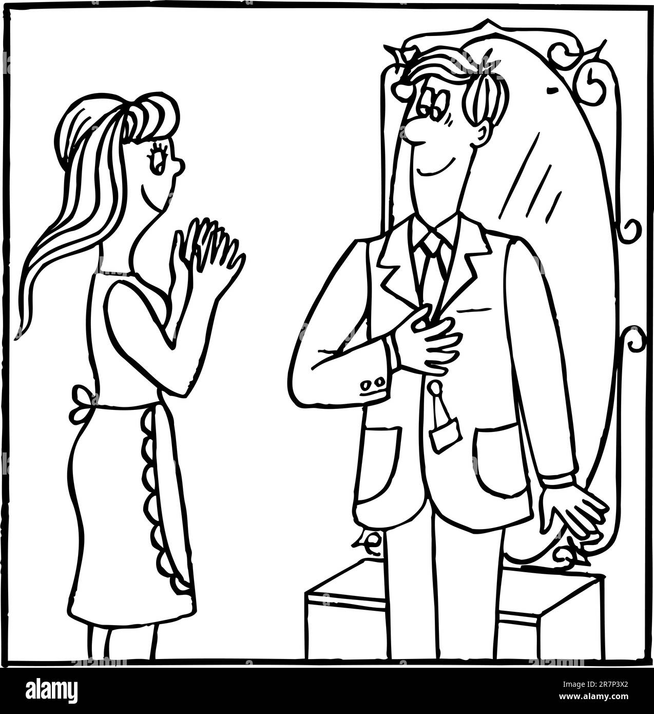 For trying on Cut Out Stock Images & Pictures - Alamy