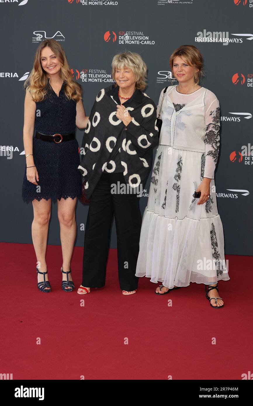 Monaco, Monaco. 17th June, 2023. Guest, Danielle Thompson and Julia de ...