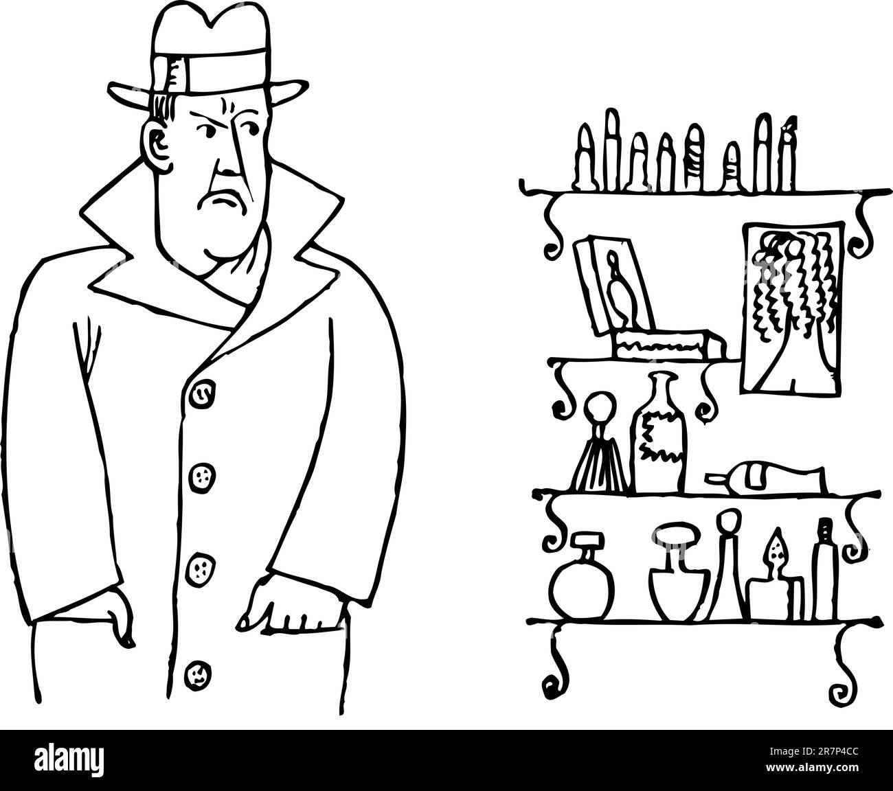 Makeup shop Black and White Stock Photos & Images - Alamy