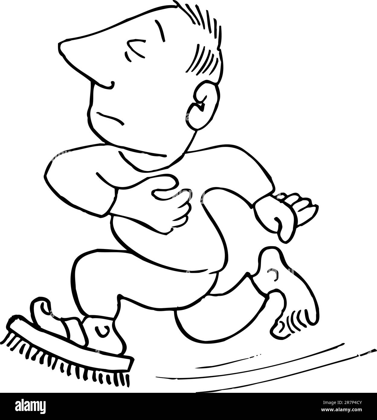 Ran Clipart Black And White