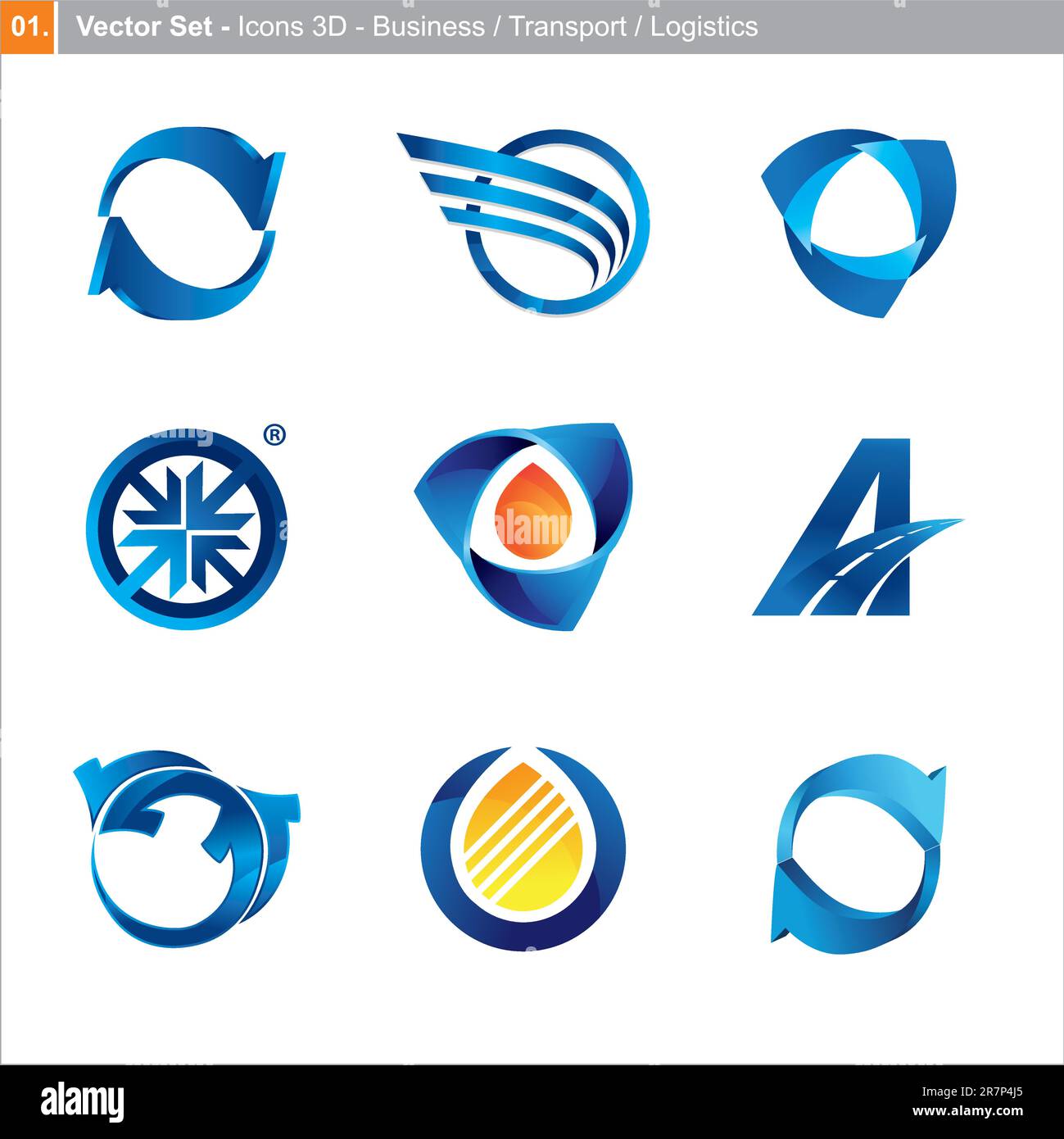 Set of different icon elements Stock Vector Image & Art - Alamy