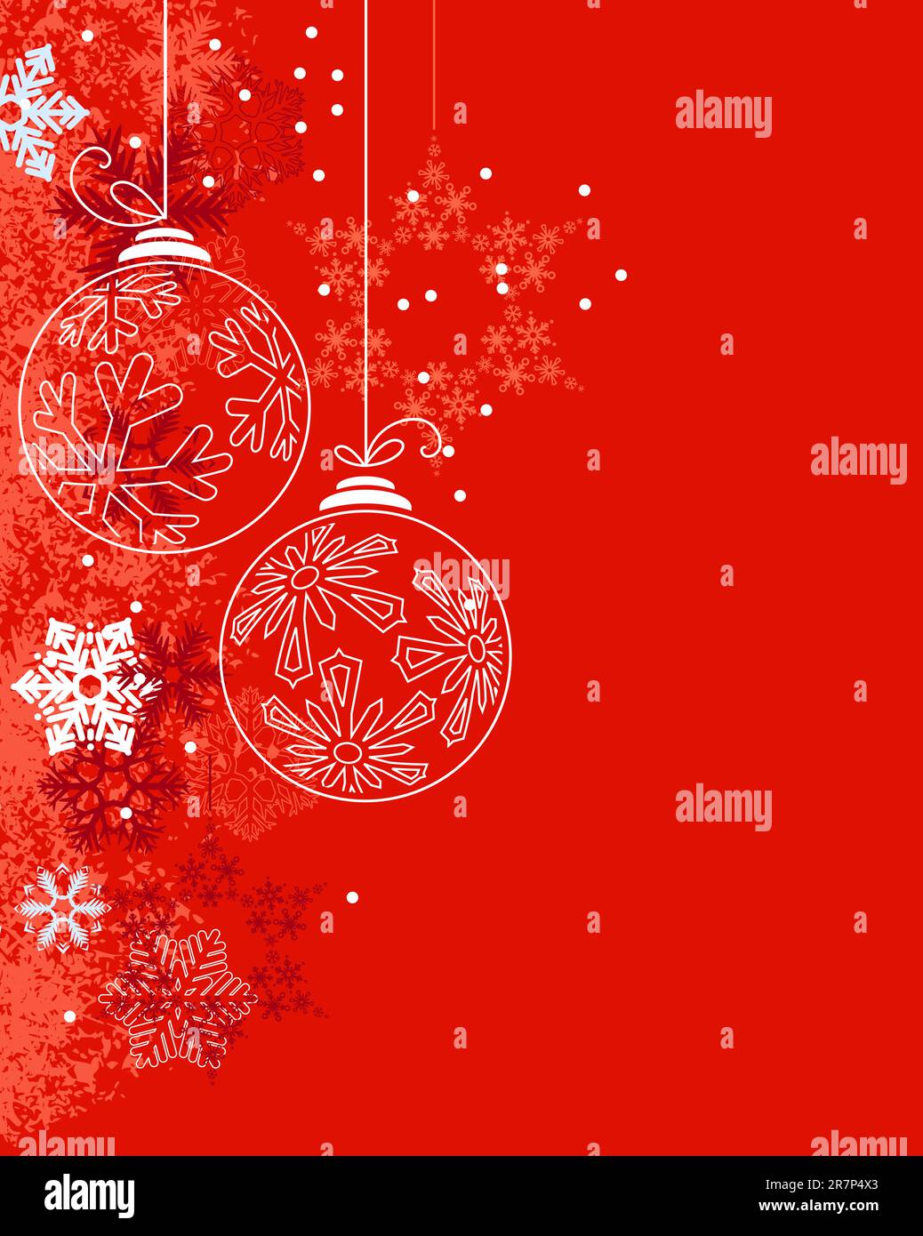 Christmas delicate background Stock Vector Images - Alamy