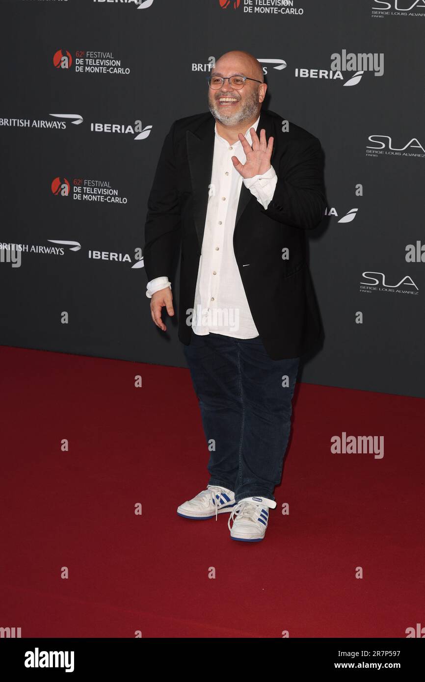 Yoann Riou attends the opening red carpet during the 62nd Monte Carlo ...