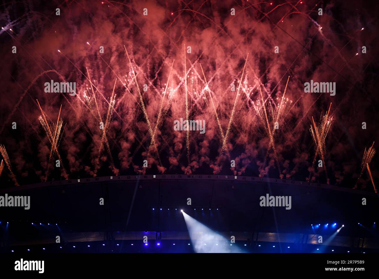 Display fireworks in milan hi-res stock photography and images - Alamy
