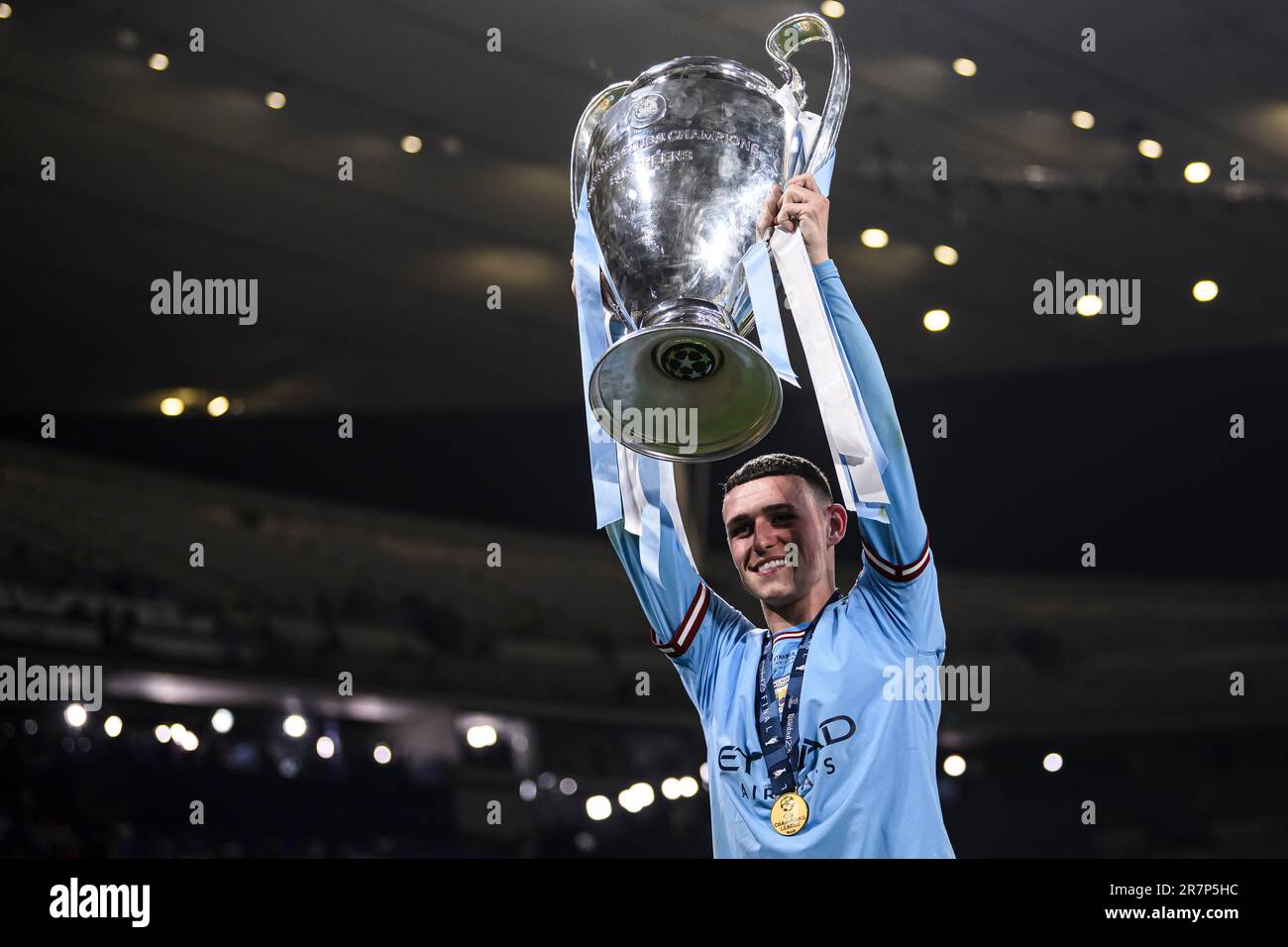 Phil foden trophy hi-res stock photography and images - Alamy