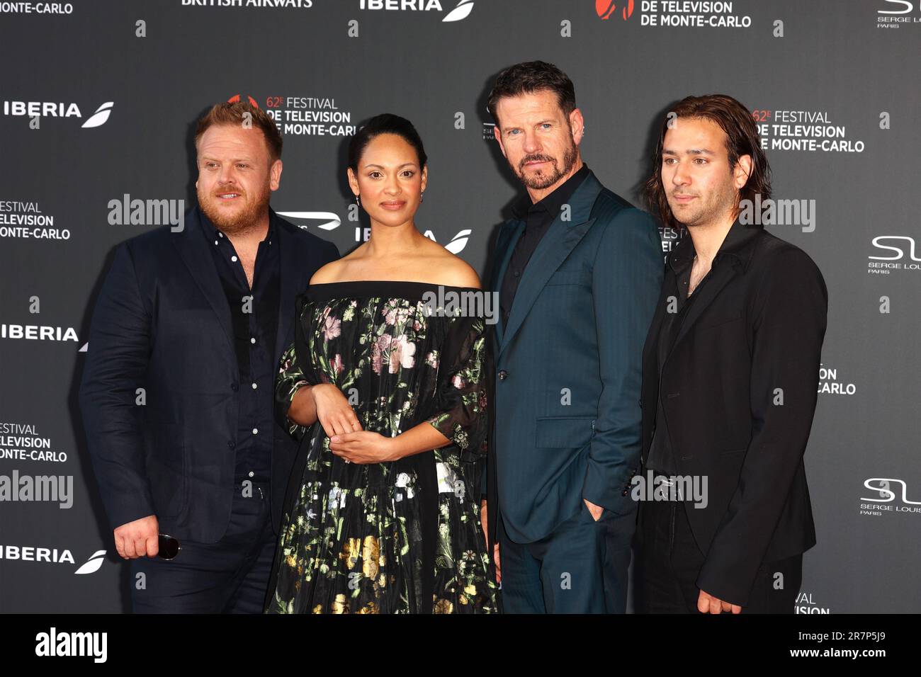 Monaco, Monaco. 17th June, 2023. Owain Arthur, Cynthia Addai-Robinson ...